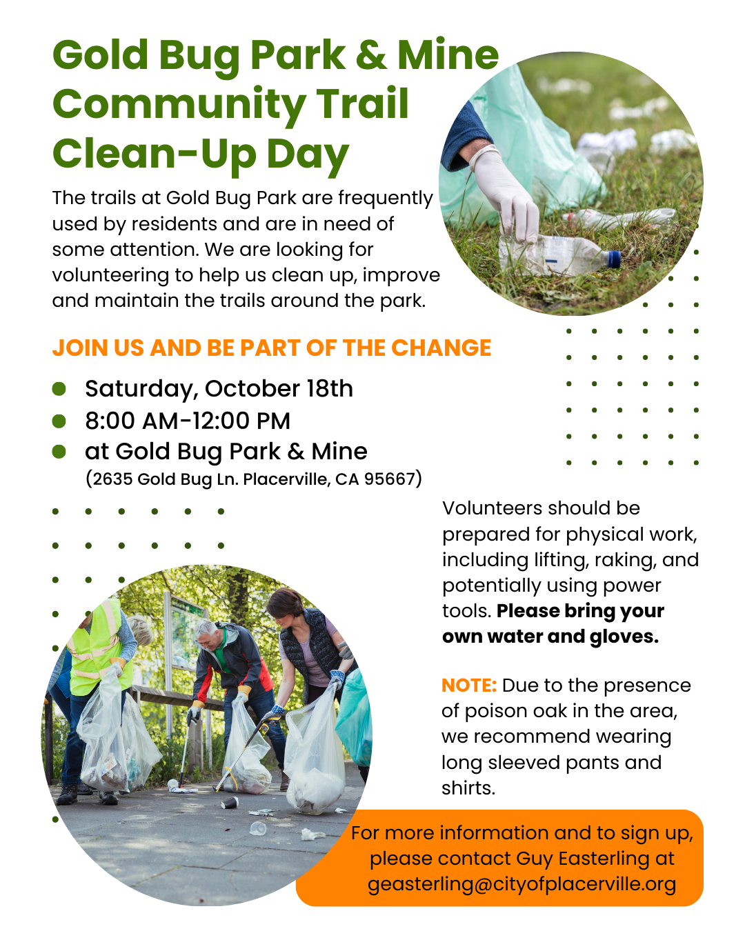 City of Placerville California - Gold Bug Park & Mine Community Trail ...