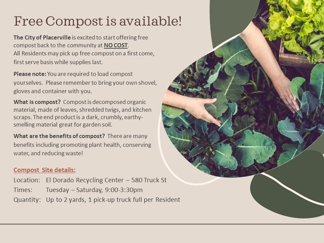 City of Placerville California - Solid Waste - Compost
